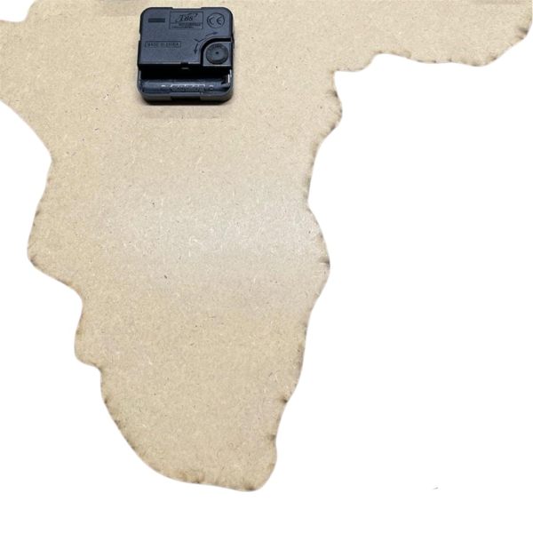 Africa Shaped Wall Clock – The Knorr Collection