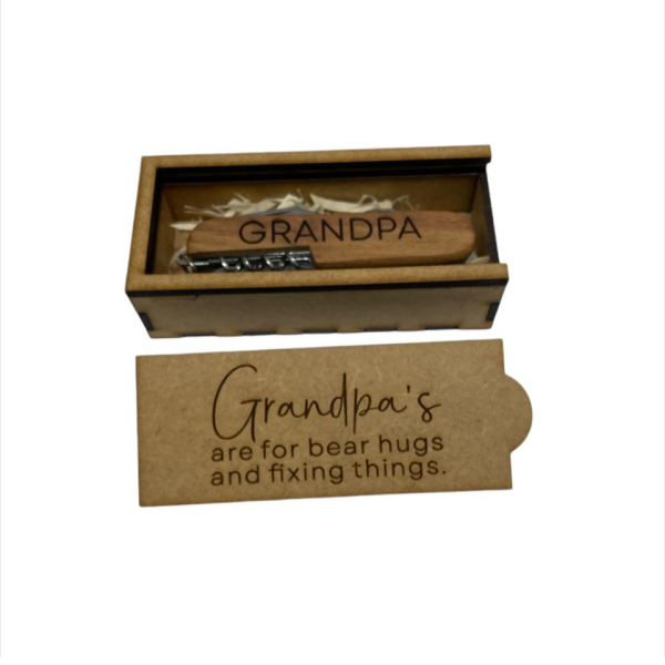 Standard Engraved Multi Tool - Grandpa – The Knorr Collection